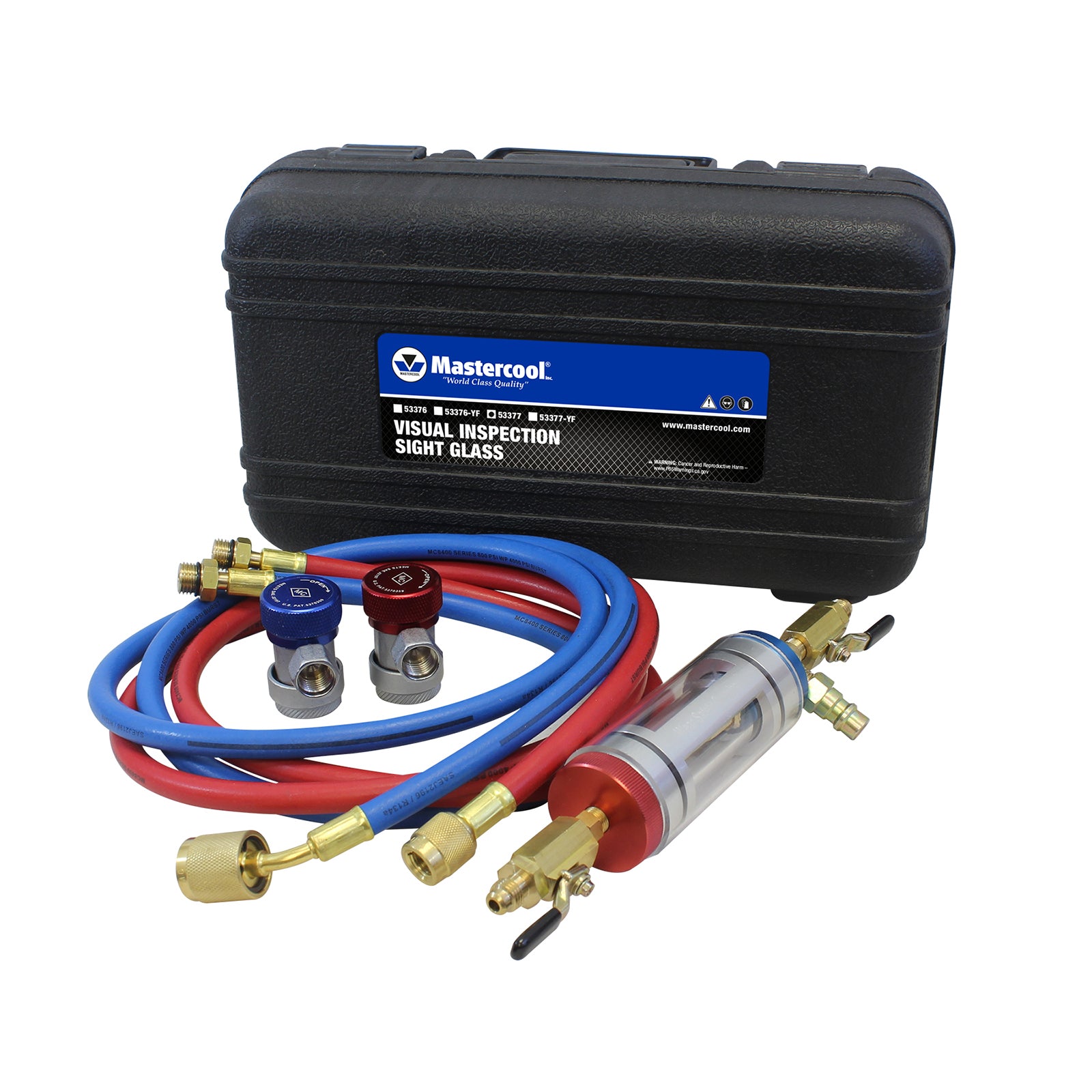 R1234yf Sight Glass Manual Couplers - Mastercool 53377-YF