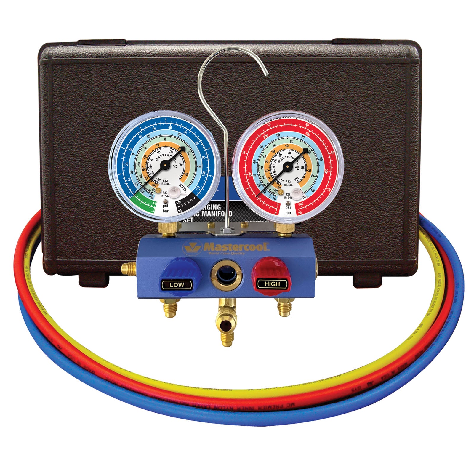 Mastercool 57272-MRB Manifold with Hoses | Official UK Distributor