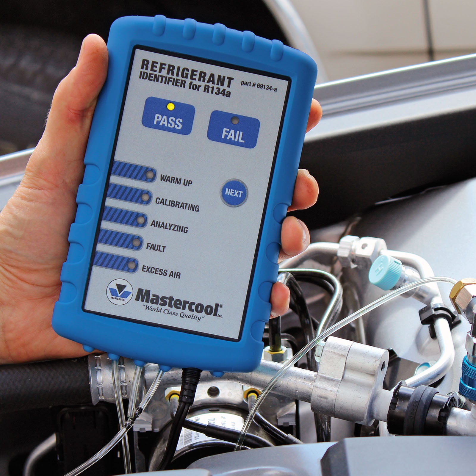 Mini R134a Refrigerant Identifier - Mastercool 69134-A Tools