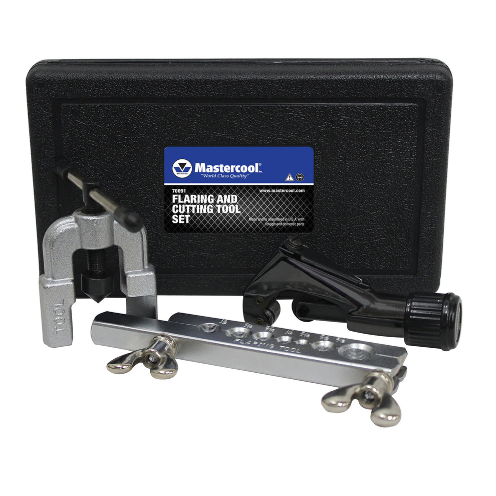 Mastercool 70091 45 degree Flaring & Cutting Tool Set – MastercoolTools.com